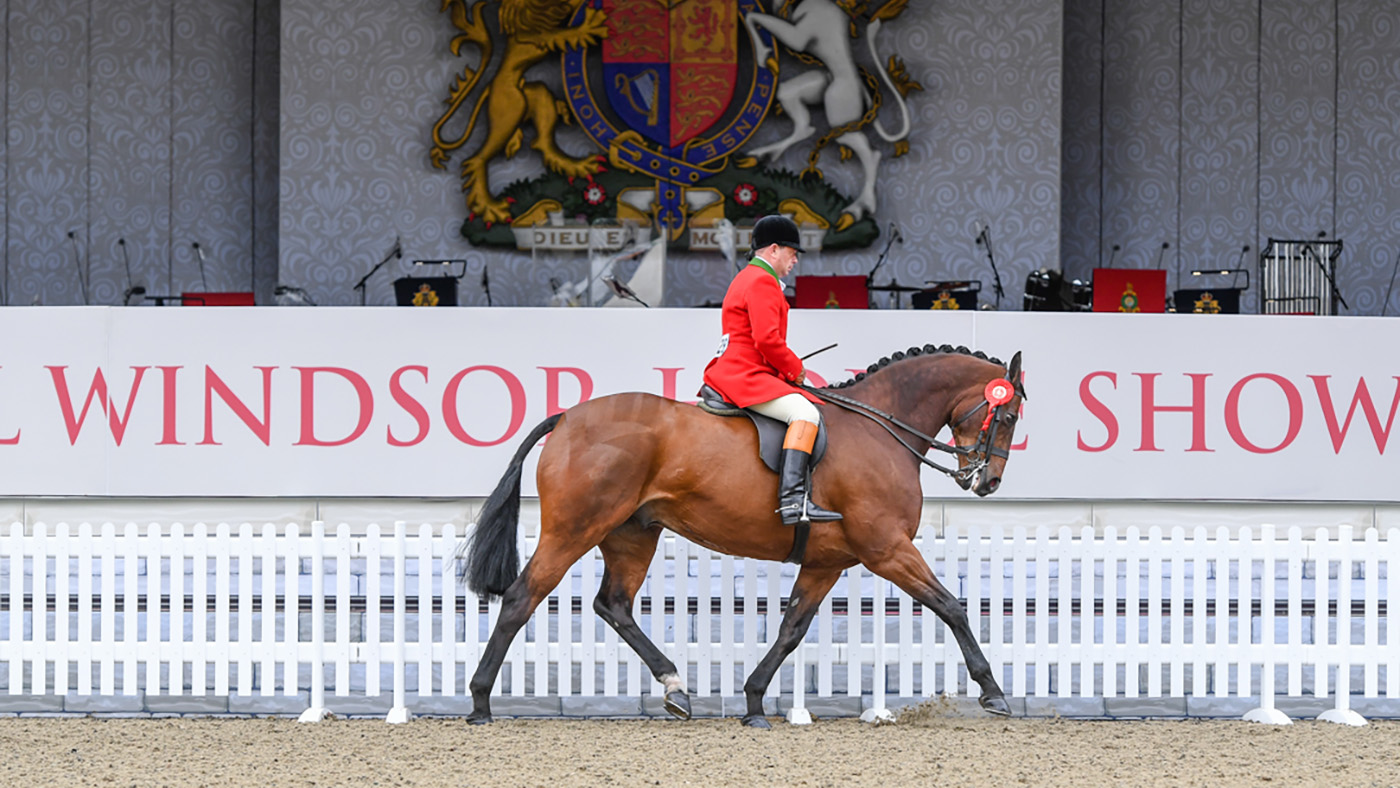 Lightweight makes history in Royal Windsor hunter championship