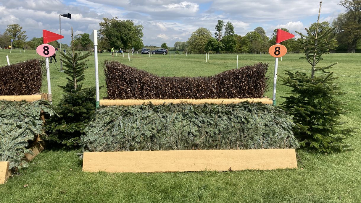 Badminton Grassroots Championships course: full gallery of BE90 fences