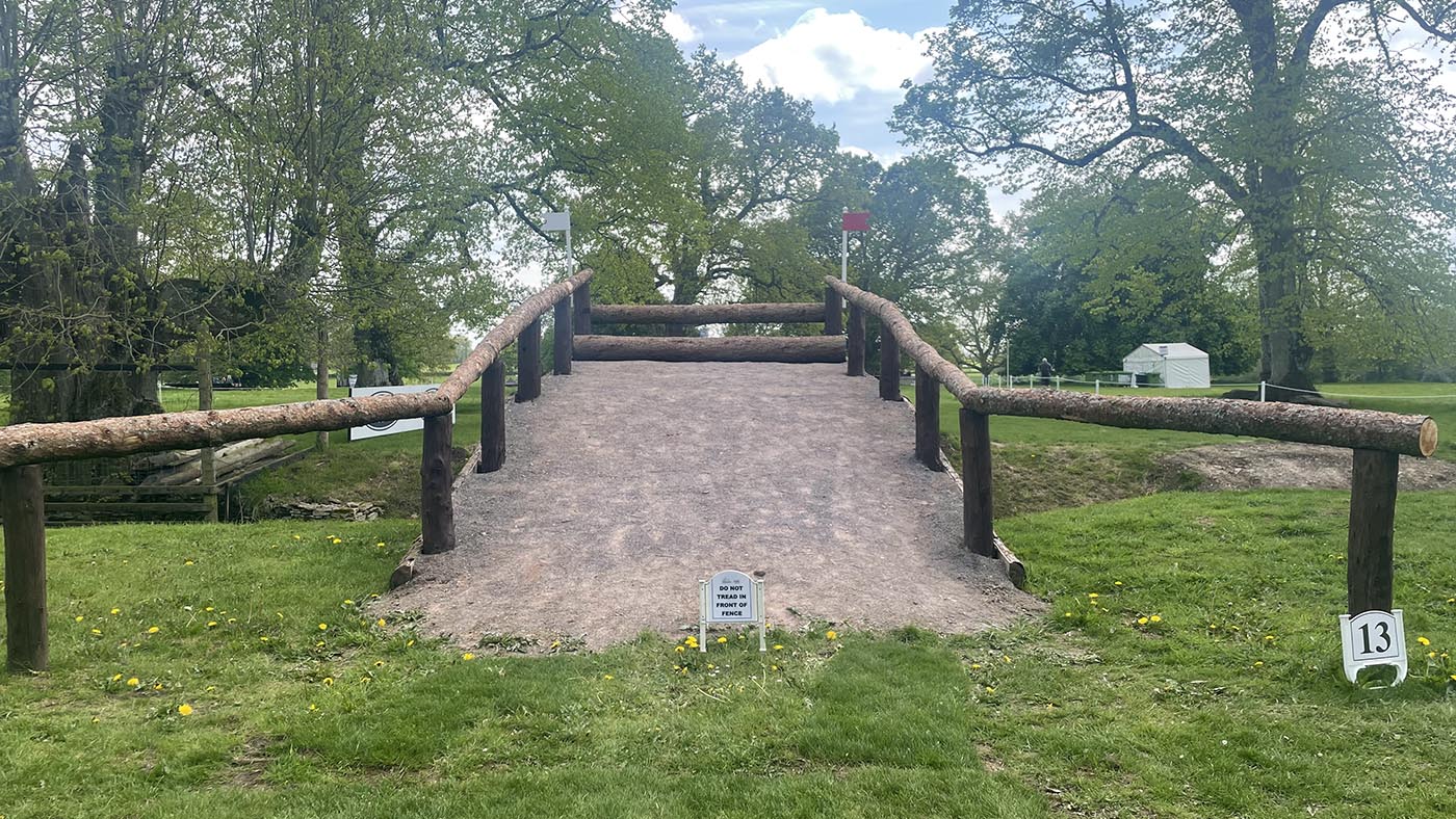 Badminton Horse Trials cross-country course: rider reactions