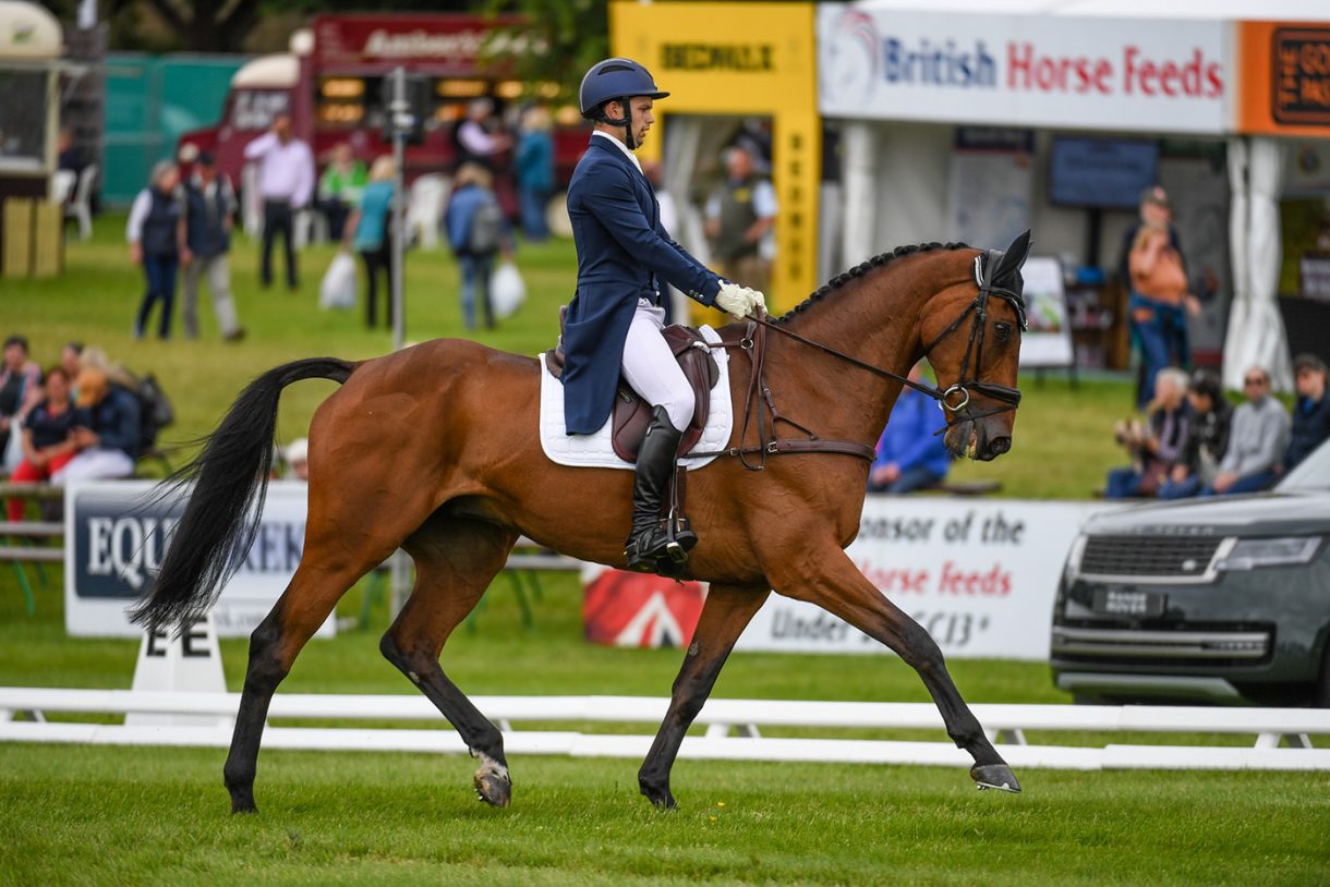 Bramham Horse Trials dressage: Event first-timer goes into under-25 lead