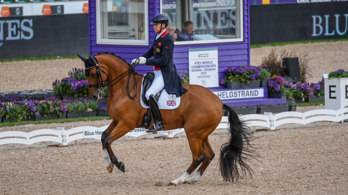 World Dressage Championships results: Gareth Hughes grand prix
