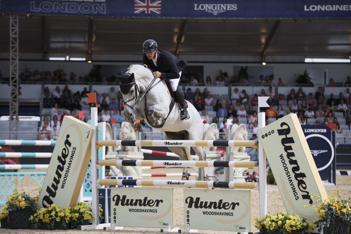 Olympic showjumping medallists celebrated in London