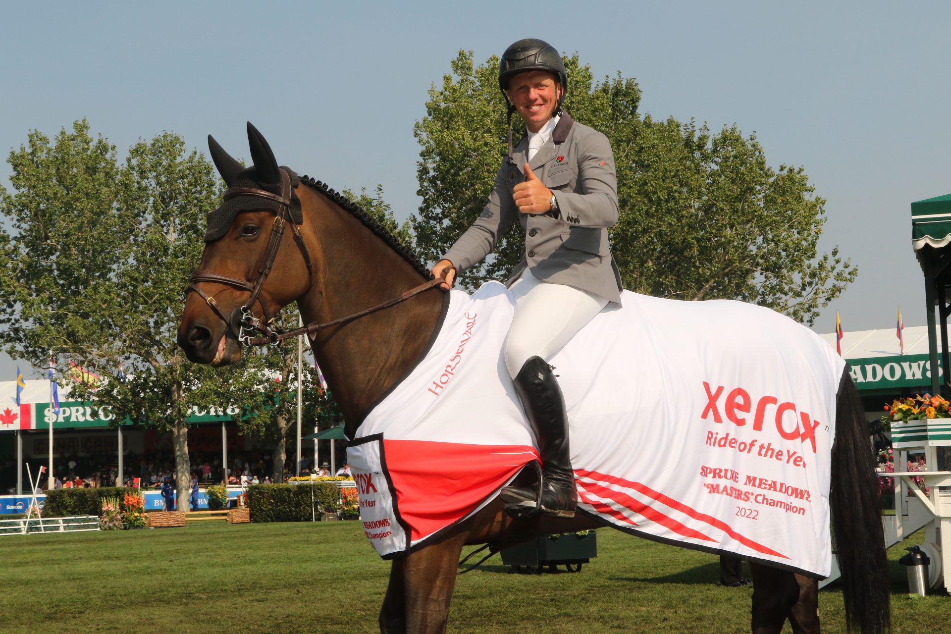 Matt Sampson: a winning streak at Spruce Meadows
