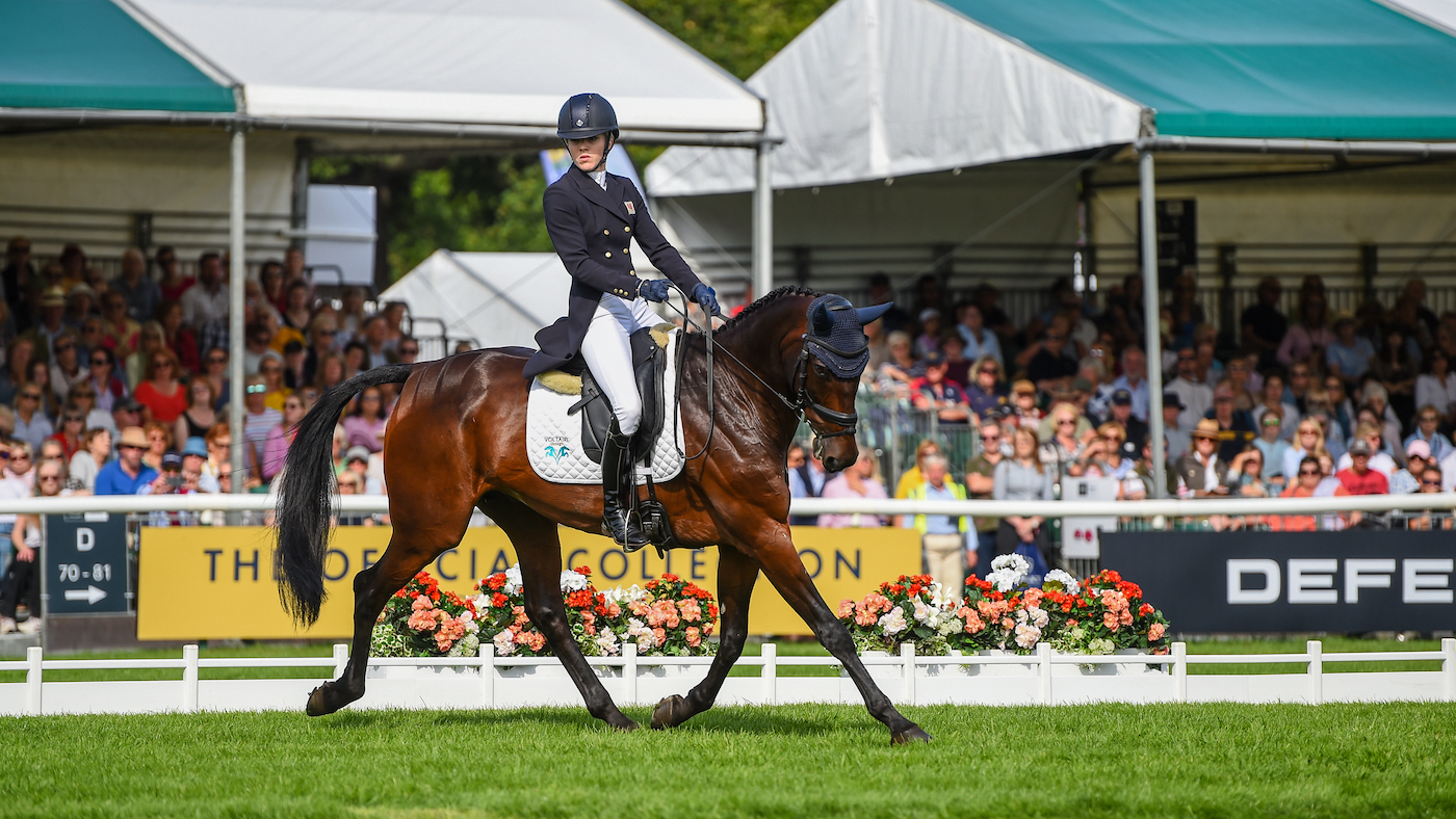 Burghley Horse Trials Felicity Collins looks forward to cross-country
