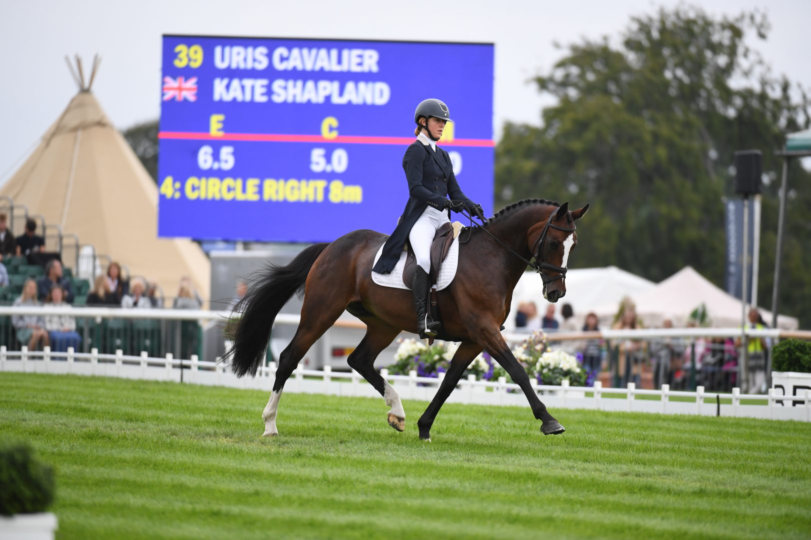 Kate Shapland makes Burghley debut on mare wearing ‘special’ shoes