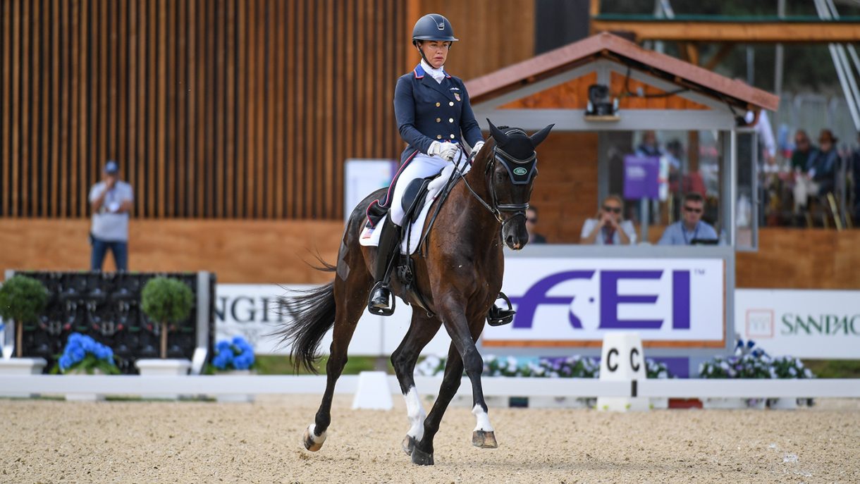 Eventing World Championships dressage 2022: Tamie Smith goes third
