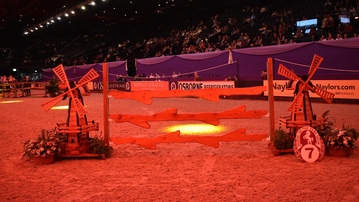 2022 HOYS working hunter course walk - Horse & Hound
