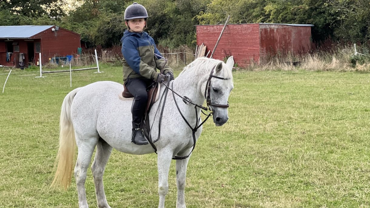 How a pony helped his 11-year-old rider following bone marrow transplant