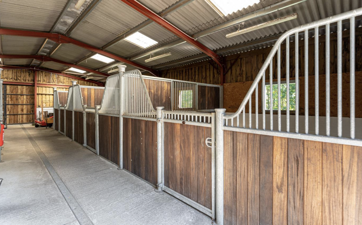 A 6-bed home with indoor stables, arena, over 16 acres and a dreamy ...