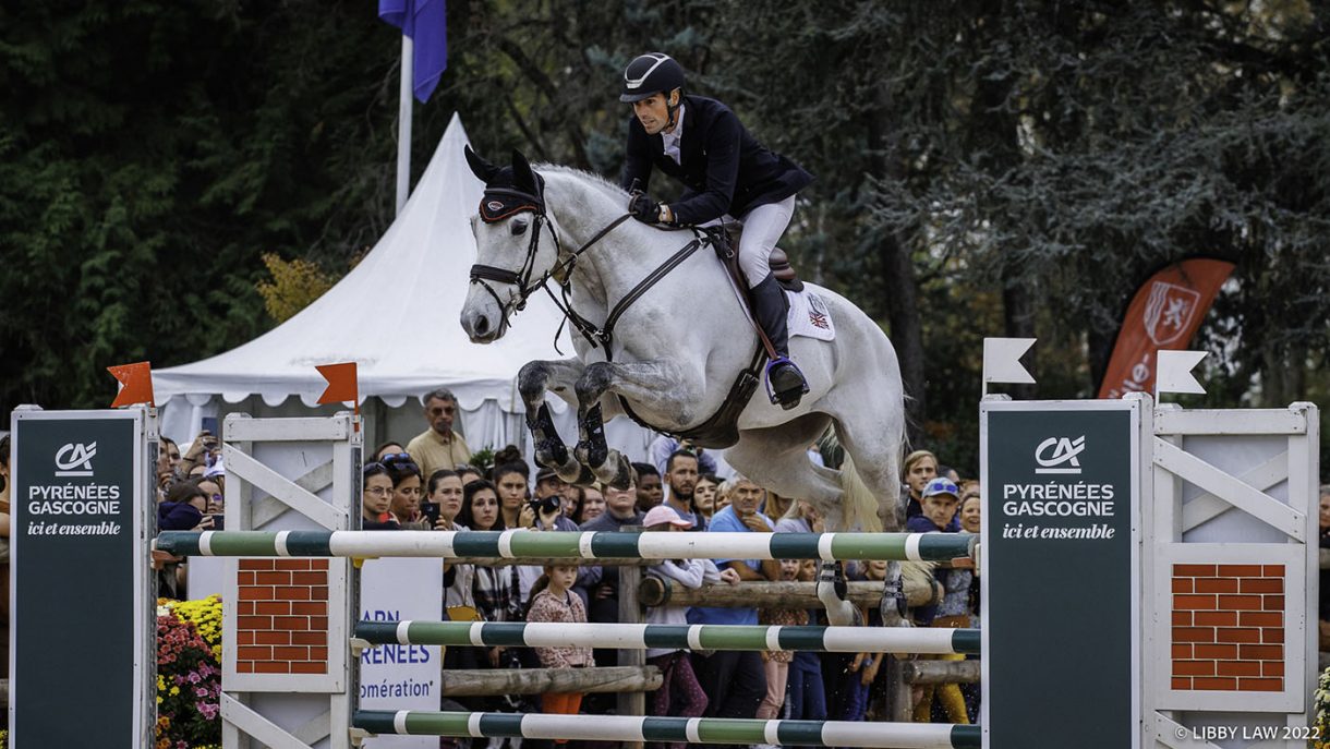 Britain's Hector Payne finishes third at Pau Horse Trials 2022