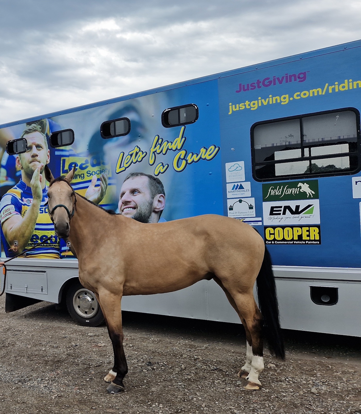 59-year-old event rider raising awareness of motor neurone disease