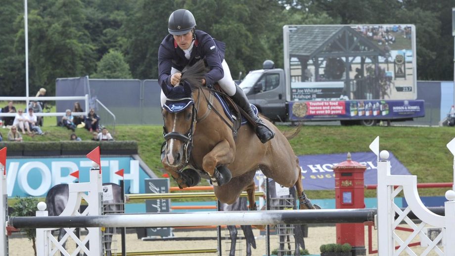 Showjumping brothers Joe Whitaker and Donald Whitaker jump for Britain
