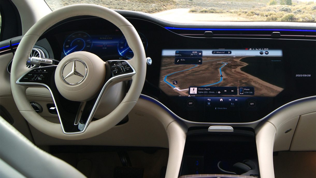 Mercedes EQS battery-powered SUV review | Horse & Hound