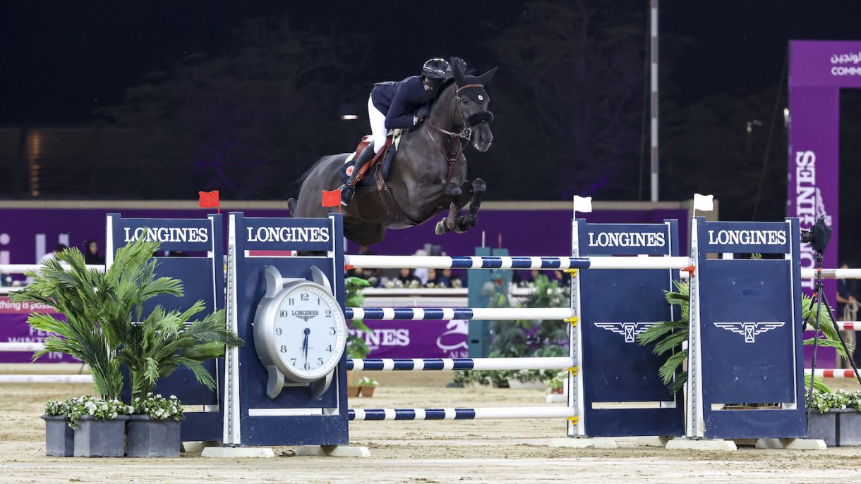 Marcus Ehning and Stargold win the CSI5* grand prix at CHI Al Shaqab