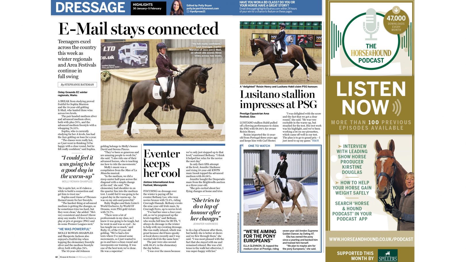 Horse & Hound; 16 February 2023 - Horse & Hound