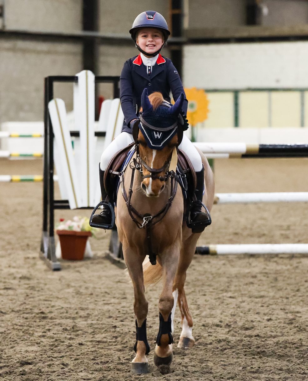 Determined seven-year-old rider and ‘one in a million’ 22-year-old pony ...