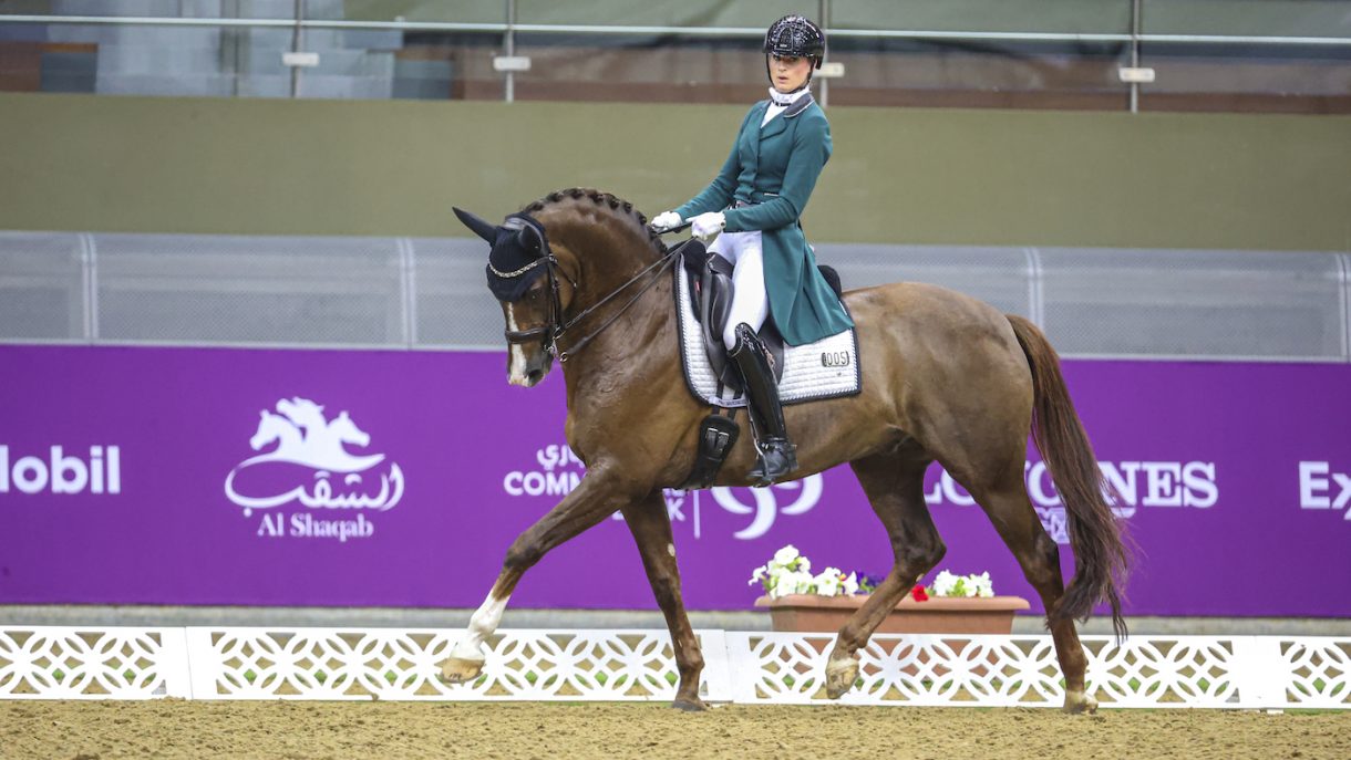 Dinja van Liere: the Dutch grand prix winner with a reining trainer