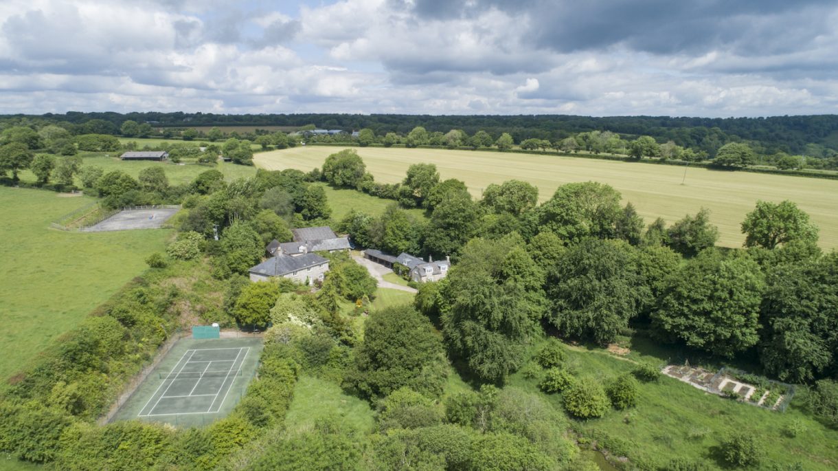 Lovehayne Farm Devon is on the market, with 200 acres and three homes