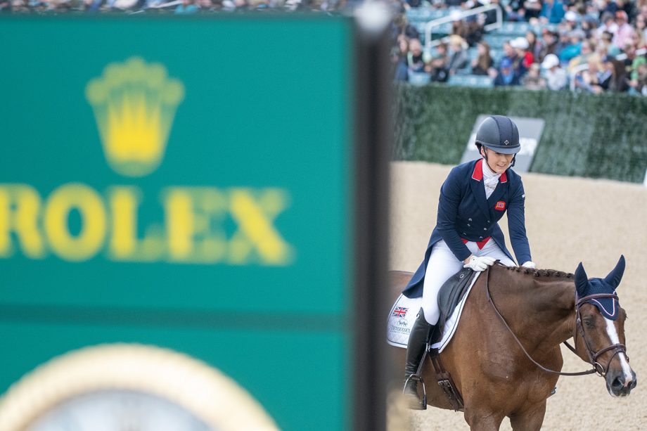 Kentucky Three-Day Event dressage: promising five-star debutants
