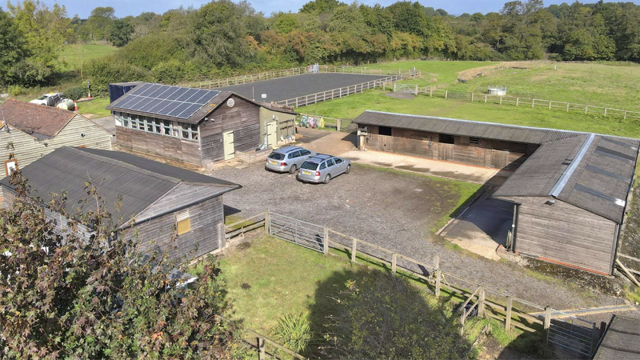 Big family? How about a barn conversion with outdoor arena, eight ...