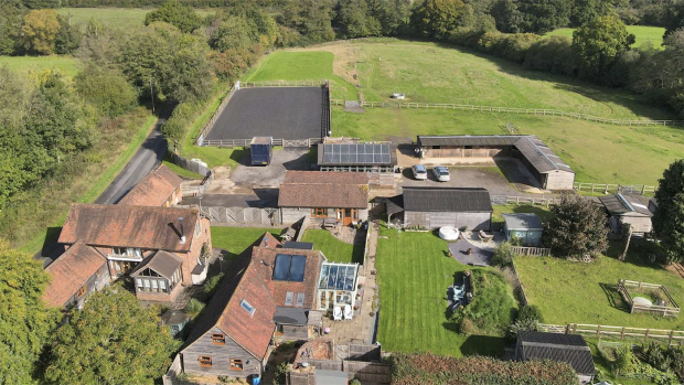 Big family? How about a barn conversion with outdoor arena, eight ...