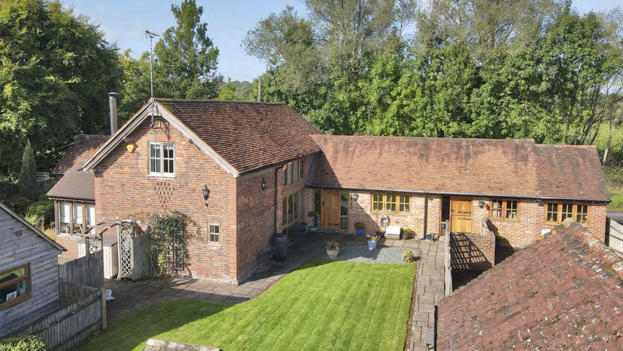 Big family? How about a barn conversion with outdoor arena, eight ...