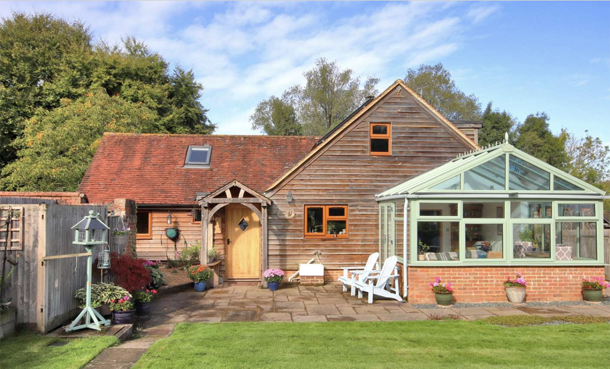 Big family? How about a barn conversion with outdoor arena, eight ...