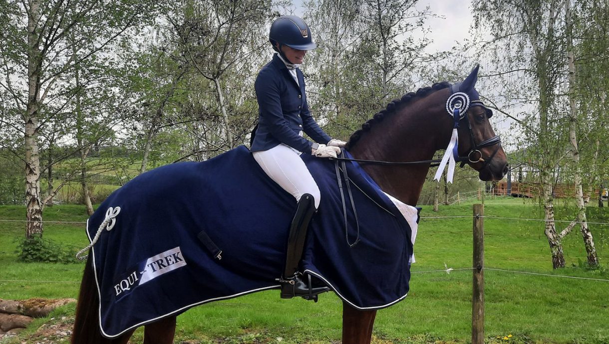Dannie Morgan and Fever Tree win at Winter Dressage Championships