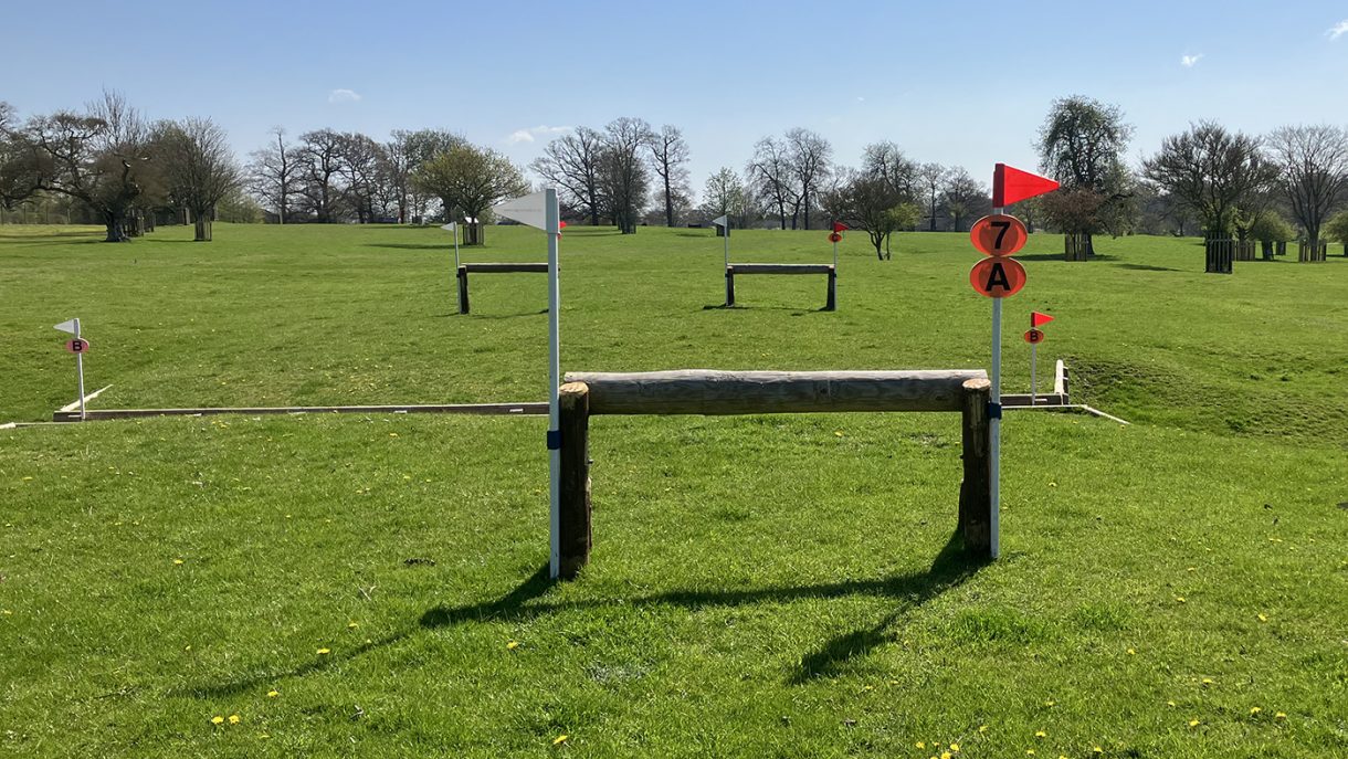 Badminton grassroots cross-country course: every BE90 and BE100 fence