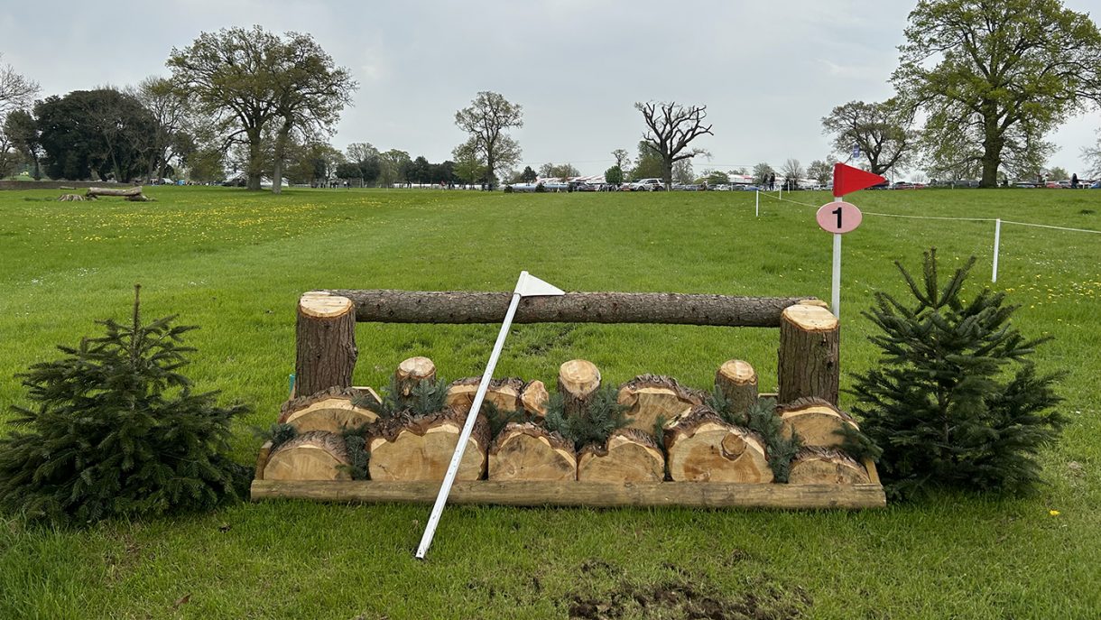 The Badminton grassroots BE100 cross-country course