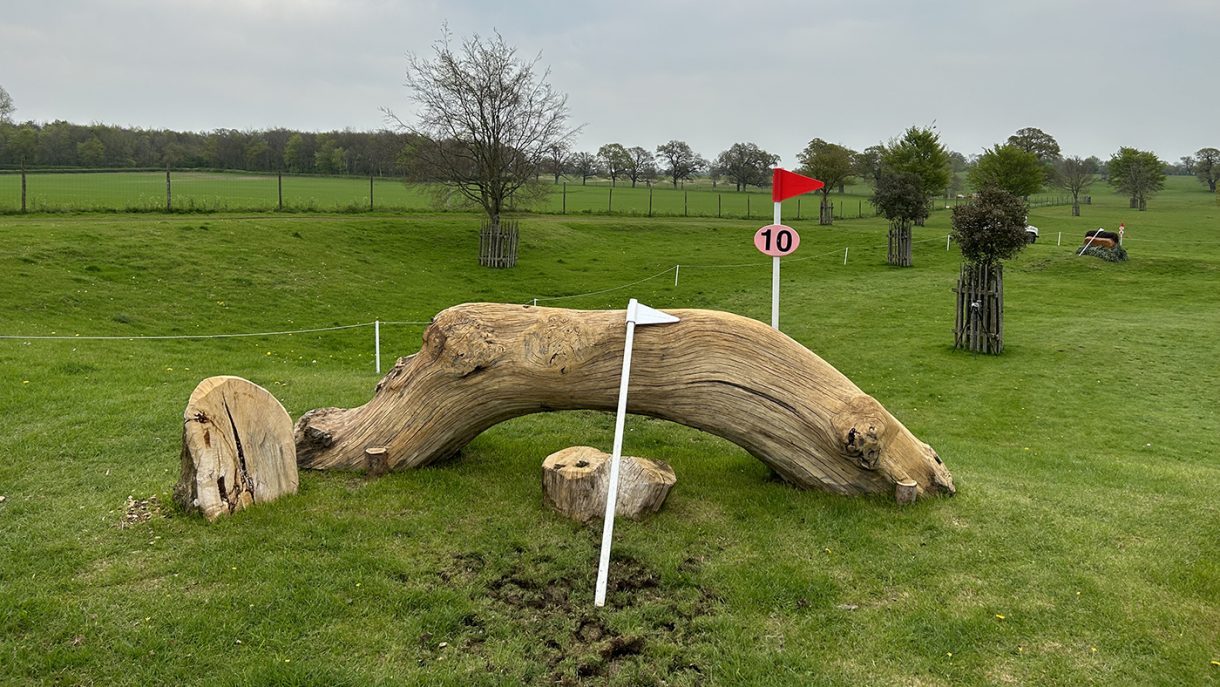 The Badminton grassroots BE100 cross-country course