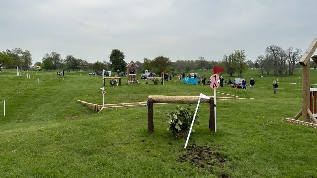 The Badminton grassroots BE100 cross-country course