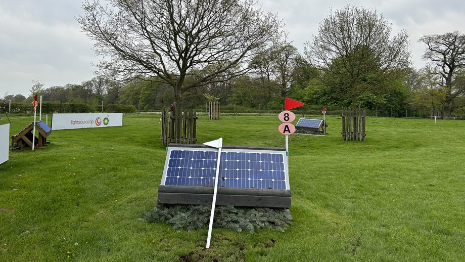 The Badminton grassroots BE100 cross-country course
