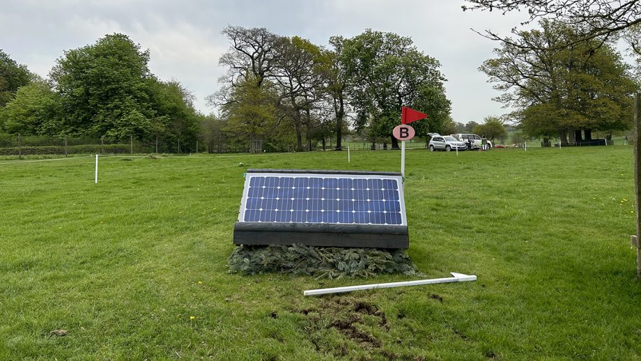 The Badminton grassroots BE100 cross-country course