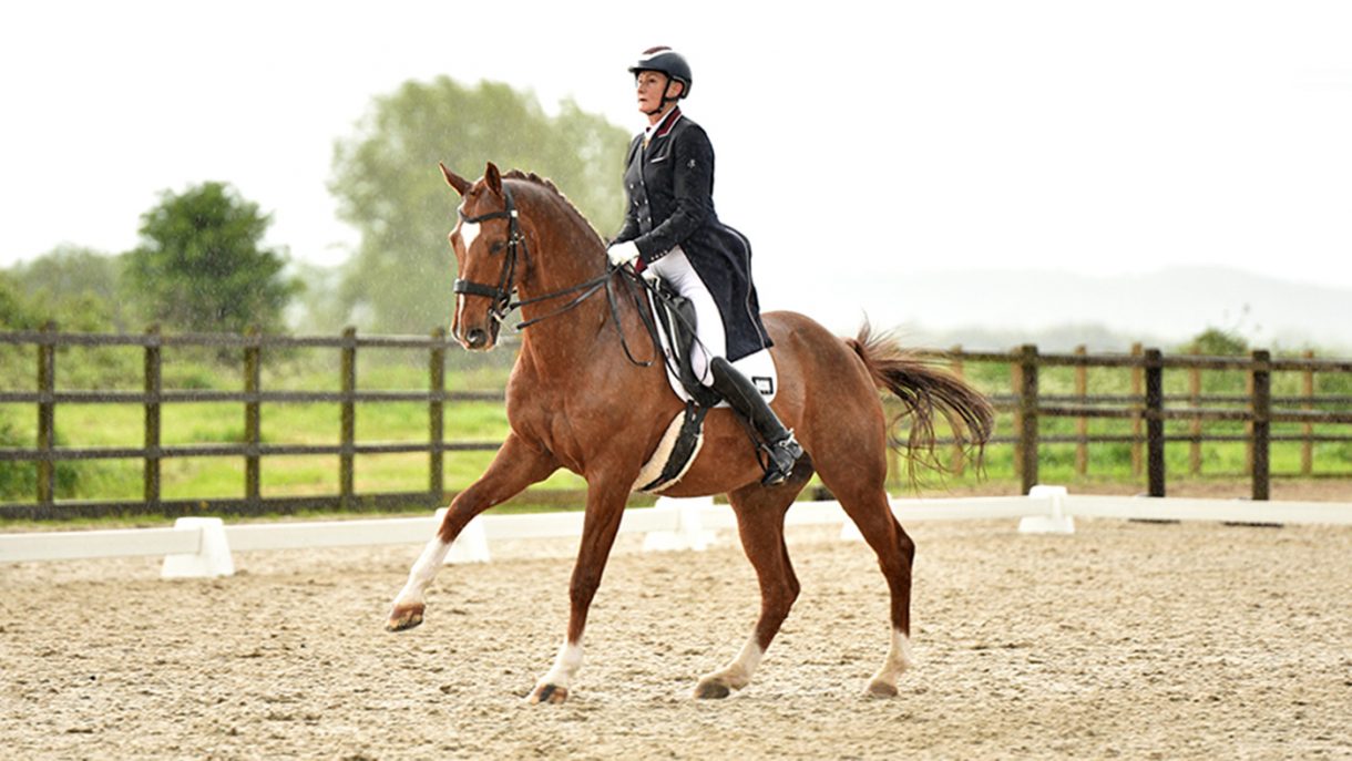 Dressage rider in remission from cancer scores personal best during ...