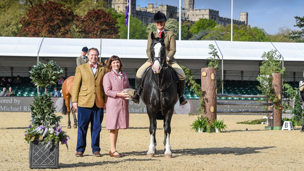 Castleberg wins Royal Windsor working show horse title - Horse & Hound