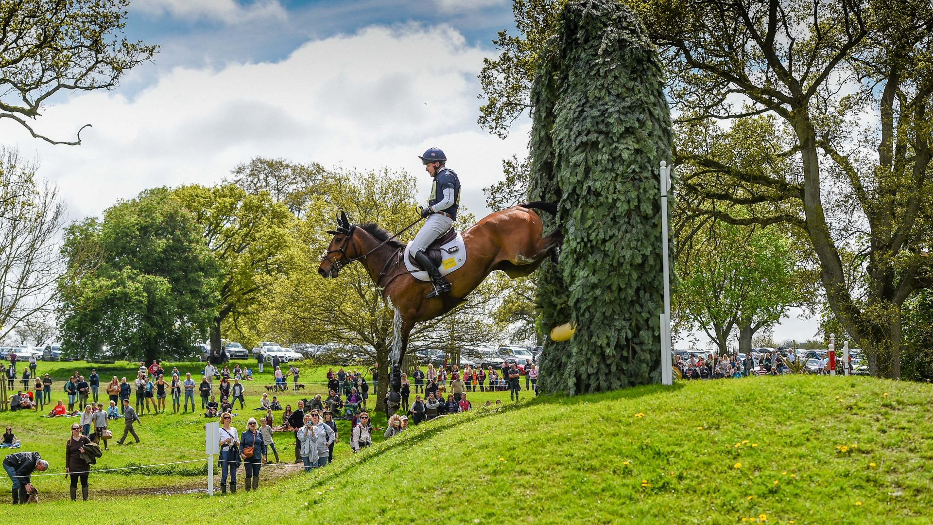 Meet Badminton Horse Trials leaderboard leaper James Rushbrooke