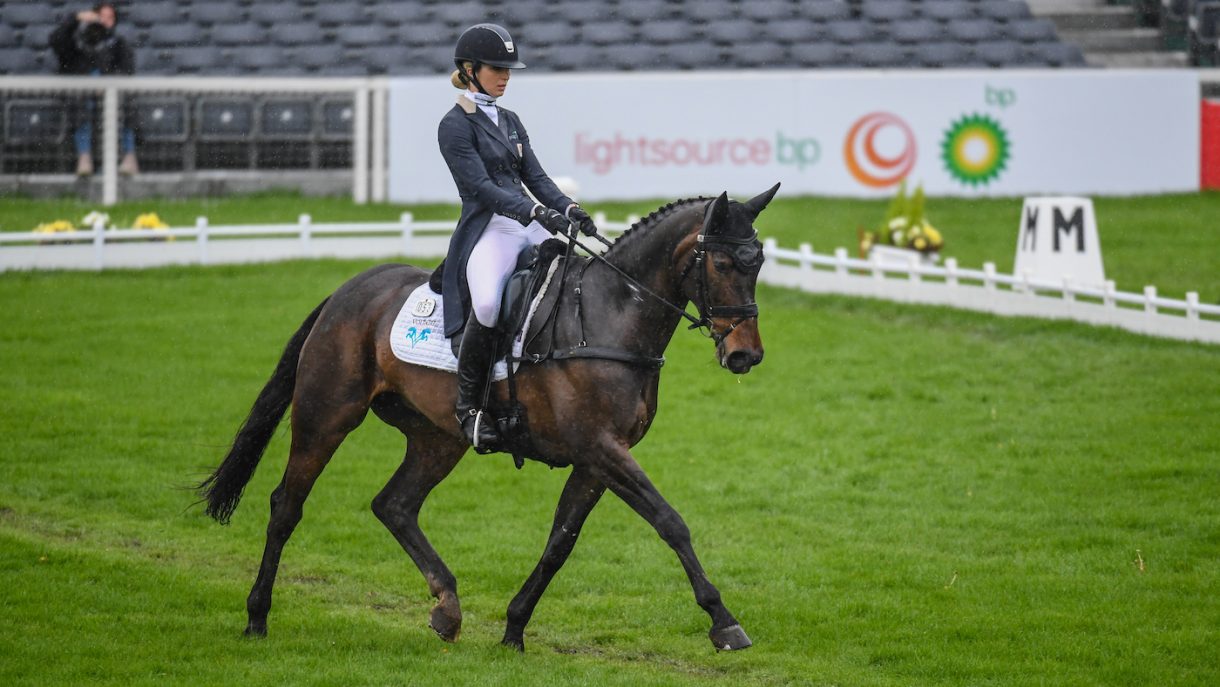 Badminton Horse Trials Kristina Hall-Jackson makes impressive debut