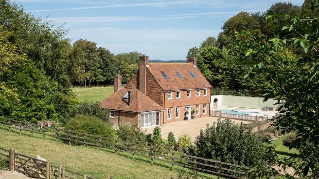 A horsey haven with 16 stables, 22 acres, arena, horsewalker and ...