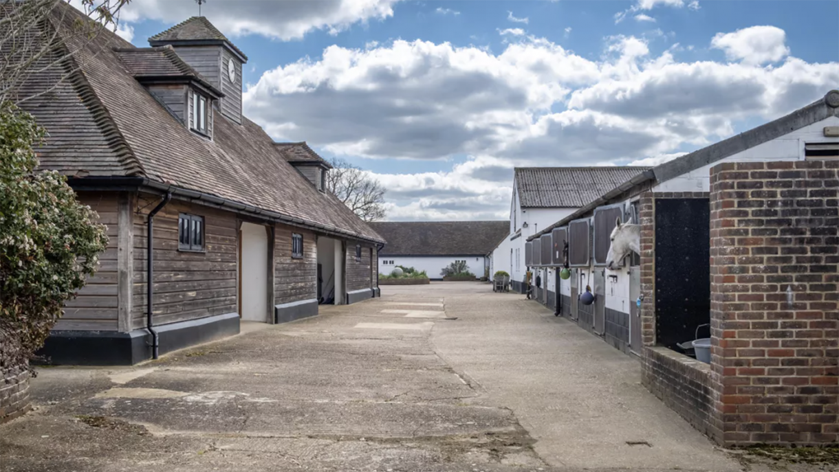 A Grade II-listed home in over 87 acres, with stables, indoor and ...