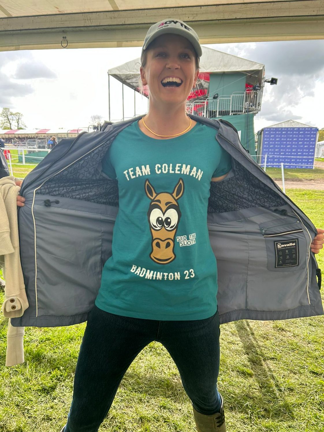 Katherine Coleman and Monbeg Senna complete Badminton Horse Trials