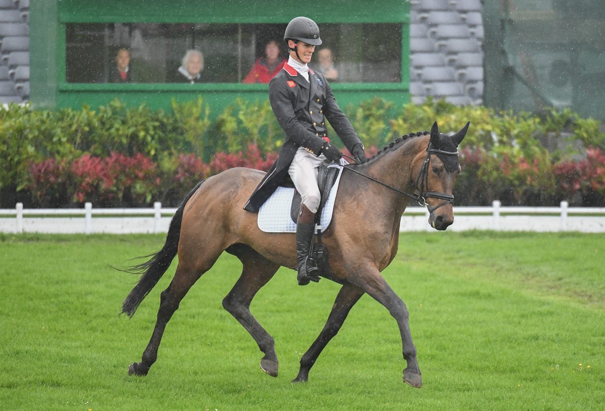Badminton Horse Trials dressage: William Fox-Pitt delights despite the rain
