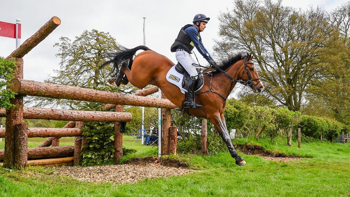 Badminton Horse Trials cross-country: Oliver Townend moves into third