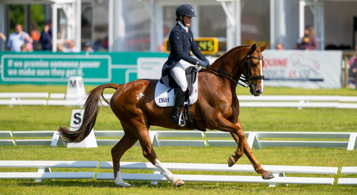 Bubby Upton, up-and-coming star of the British eventing scene