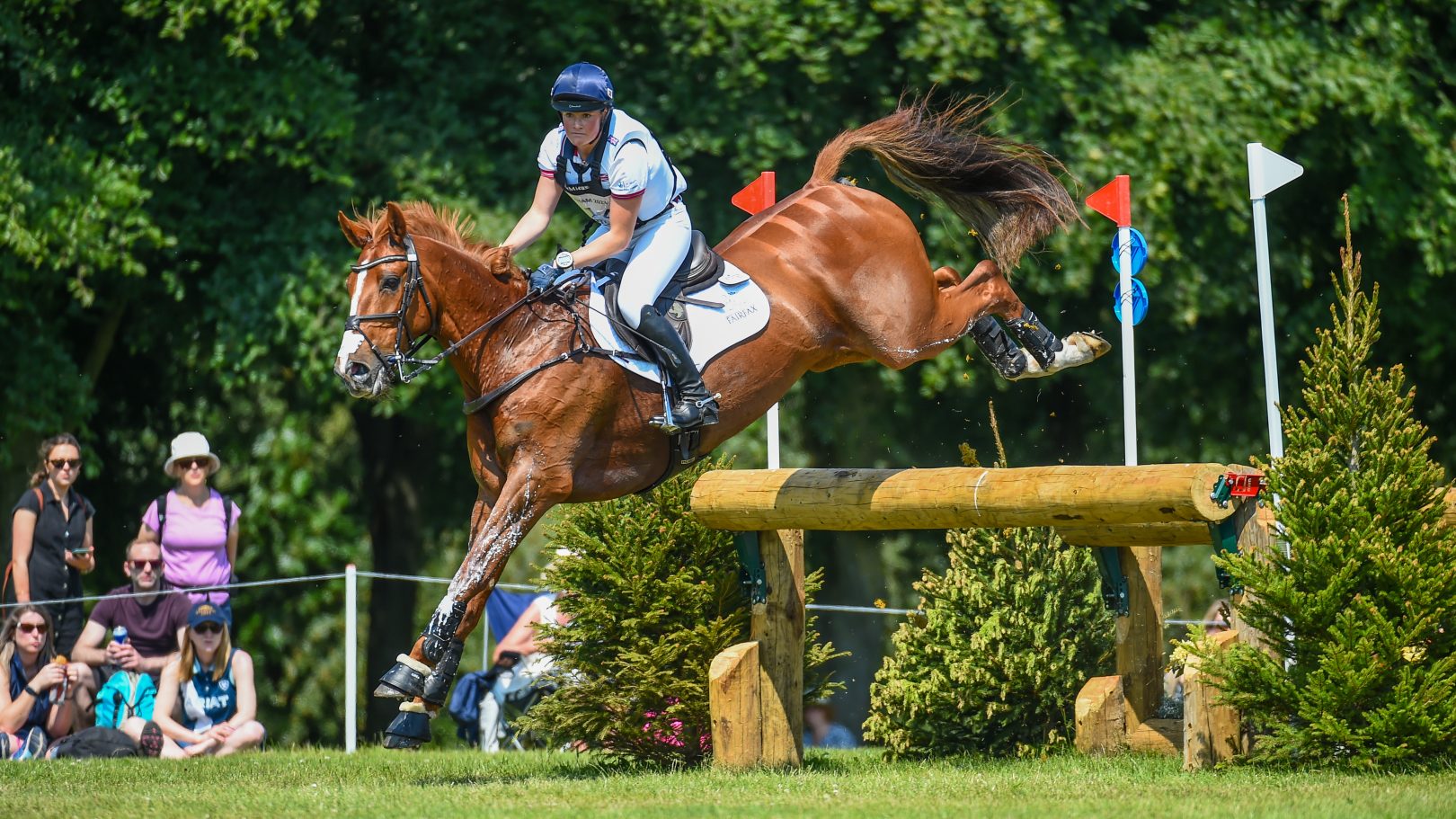 Bubby Upton, up-and-coming star of the British eventing scene