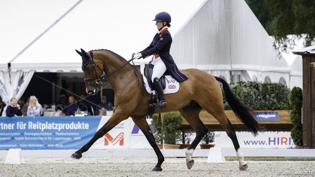 Luhmühlen Horse Trials dressage results: Laura Collet and London 52
