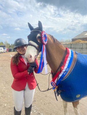 Meet eye-catching Eden Ace, bred for driving but a showjumping star