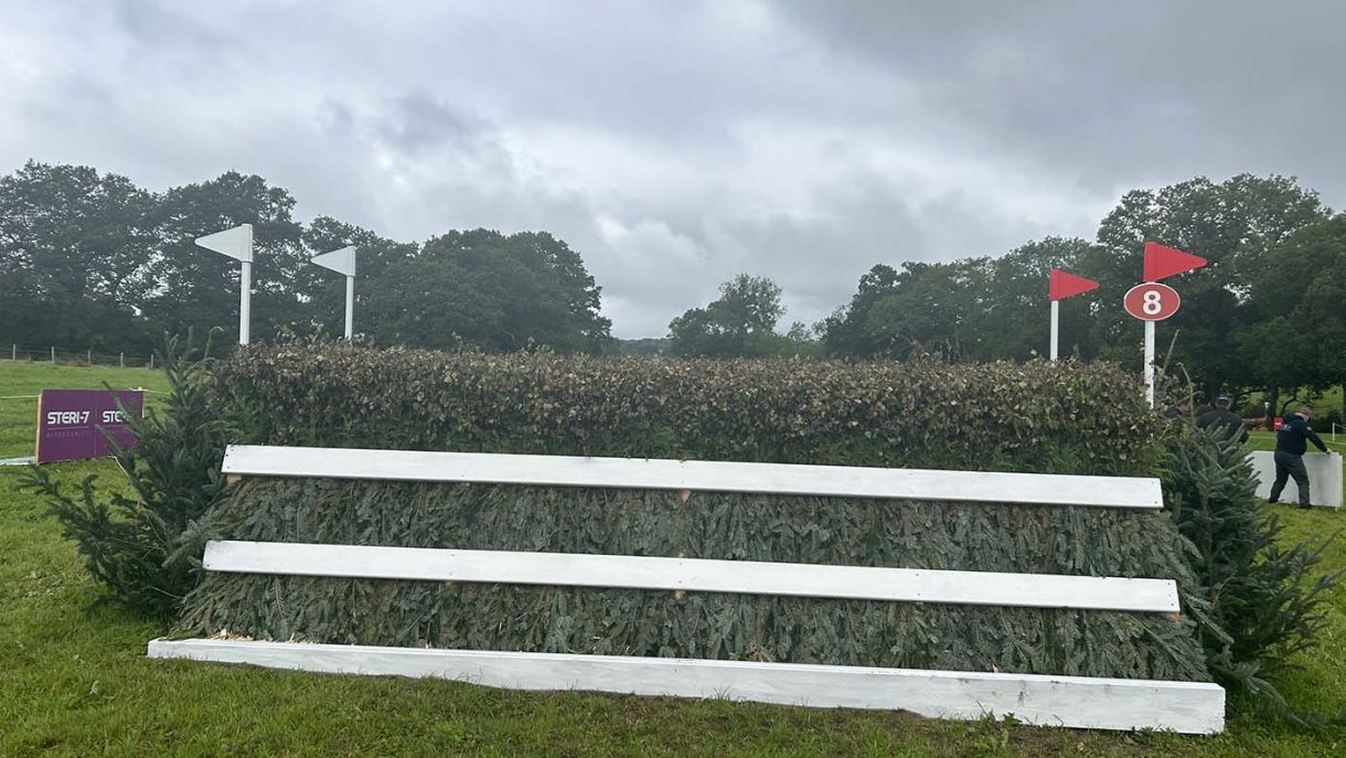 European Eventing Championships cross-country course: fence photos