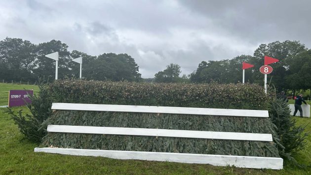 European Eventing Championships cross-country course: fence photos