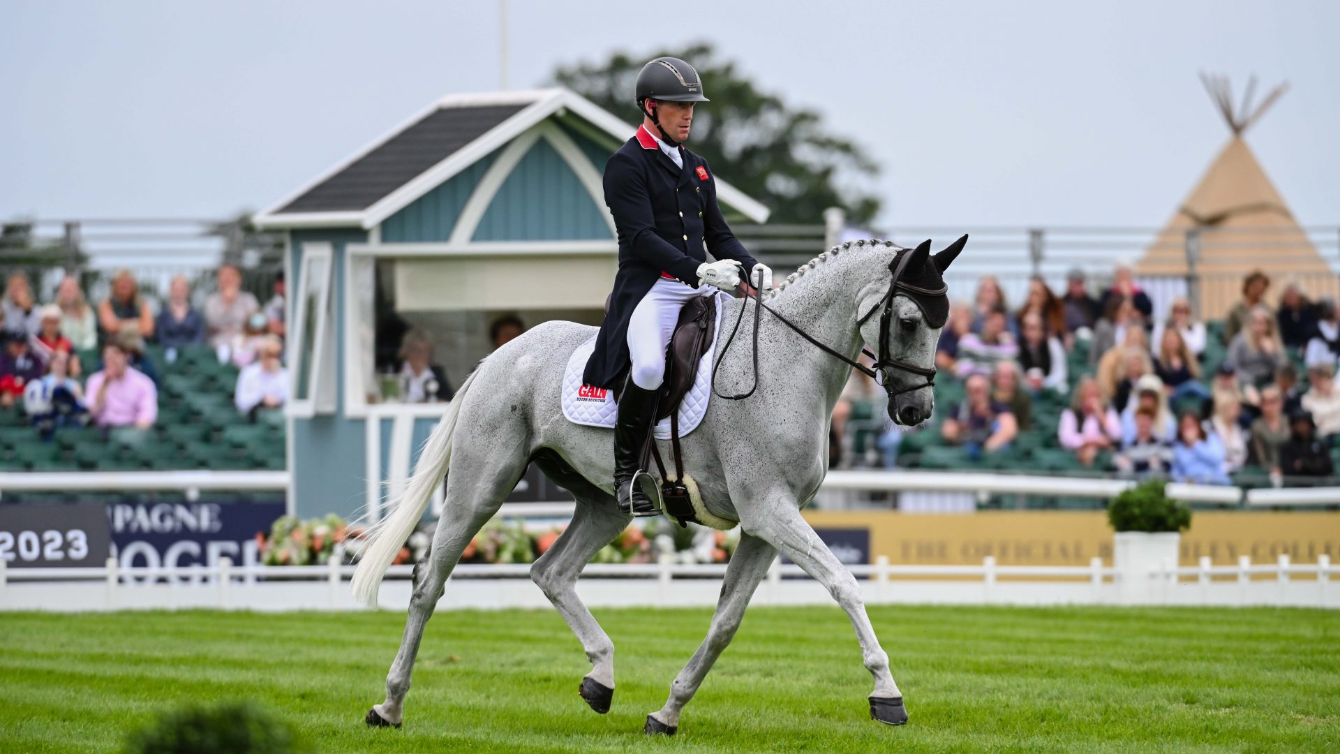 Burghley Horse Trials dressage: Oliver Townend takes the lead on day one